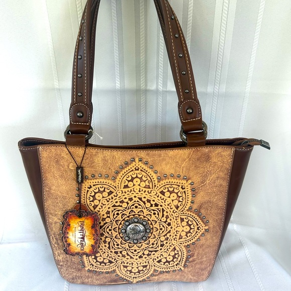 Trinity Ranch | Bags | Brand New With Tags Trinity Ranch Purse Tan ...